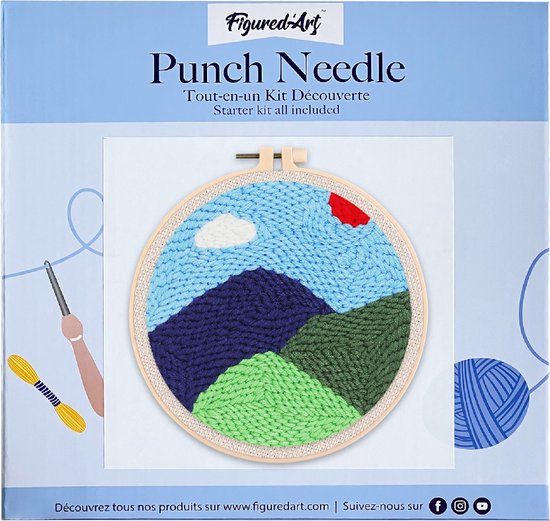 Kit d'aiguilles à poinçonner Figured' Art pour Adultes et Enfants ...