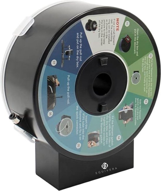 Equivera Filament Droger - Filament Dryer - 3D Printen - Verbeterd de ...