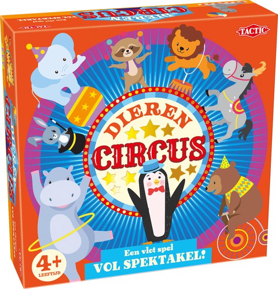 Tactic Dieren Circus Bordspellen | Games | bol | Games | bol