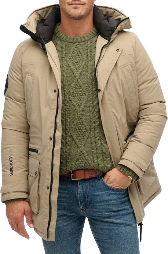 Superdry CITY PADDED PARKA JACKET Heren Jas - Maat XL | bol