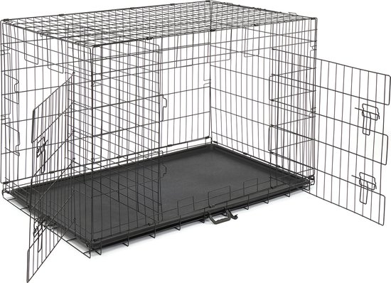 Hondenbench - Bench - Bench voor honden - Hondenbench Opvouwbaar - 2 ...