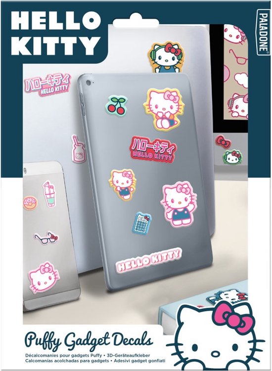 Hello Kitty - Set van gadgetstickers Puffy | bol