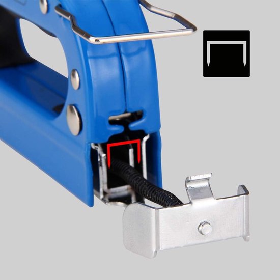 Equivera Nietpistool - Tacker - Niet Pistool - Nietpistool Draadloos | bol