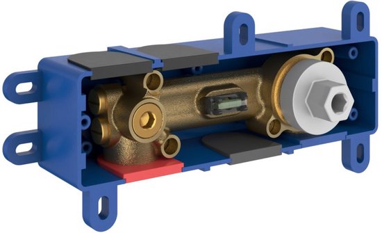 Ravak Espirit - Inbouw wastafelkraan, 2-gats installatie, mat zwart ...