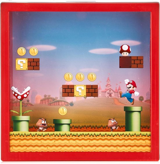 Box Coin Bank - Super Mario Bros. 18cm (7") | bol