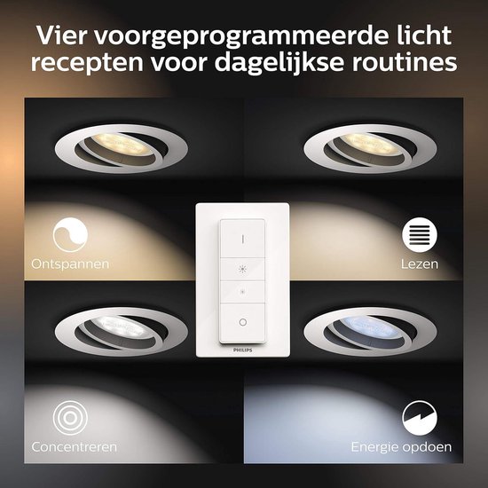 Inbouwspot Basis Set Milliskin - Duurzame LED Verlichting - Warm tot ...