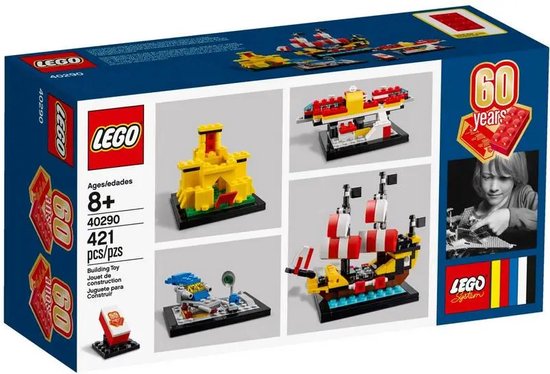 LEGO 60 Years of the LEGO Brick Set - 40290 | bol
