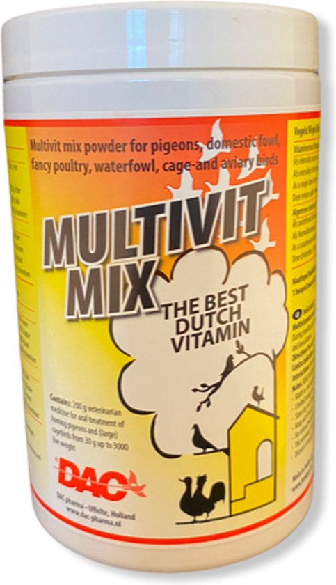 DAC Pharma Multivitmix 200 gram | bol