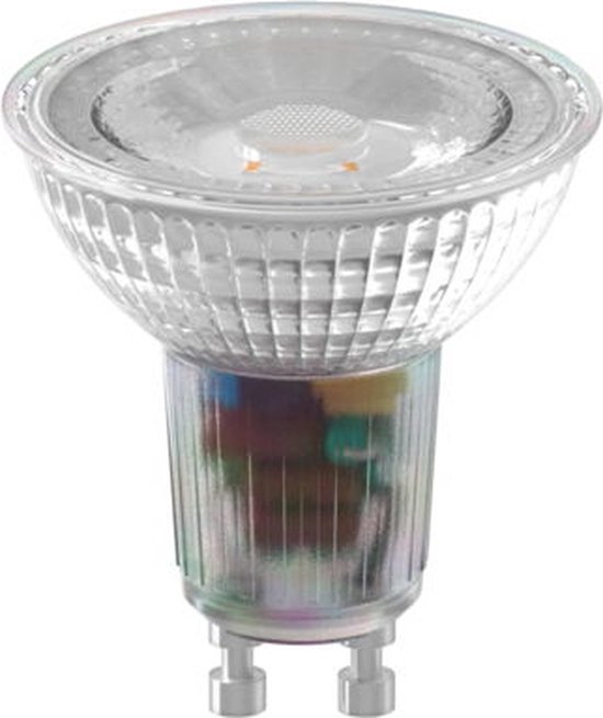 SMD LED lamp GU10 220-240V 6W 463lm 2700K dimbaar 'halogeen model' | bol