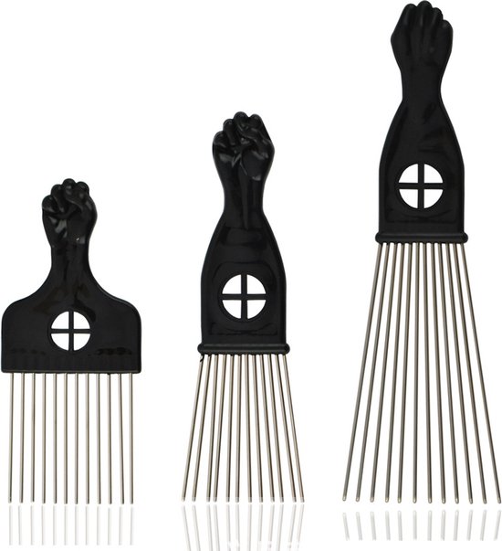 Kam - Afro Kam - Kapperskam - Styling Tool - Afro Comb - Afro Pick ...