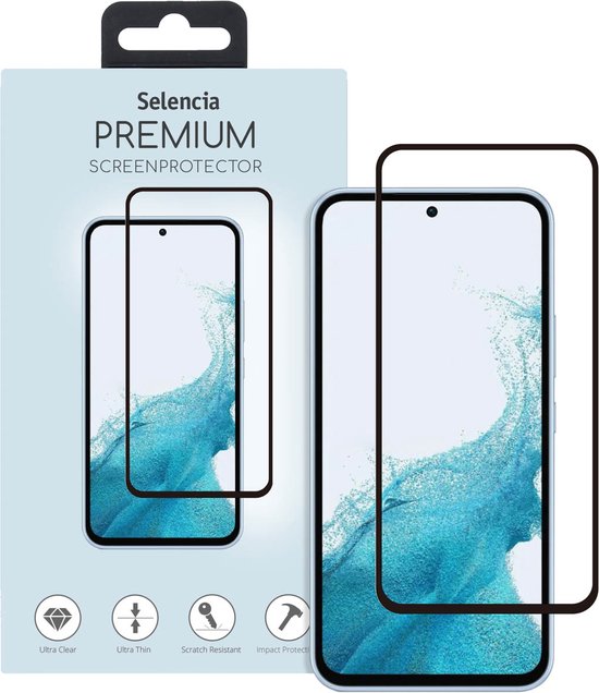 Selencia Screen protector - Geschikt voor Samsung Galaxy A54 (5G) / S23 FE - Gehard... | bol