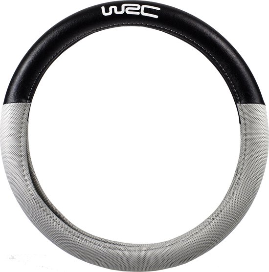 WRC Stuurhoes Auto - voor sturen van Ø35 tot Ø38 cm - zwart - grijs | bol