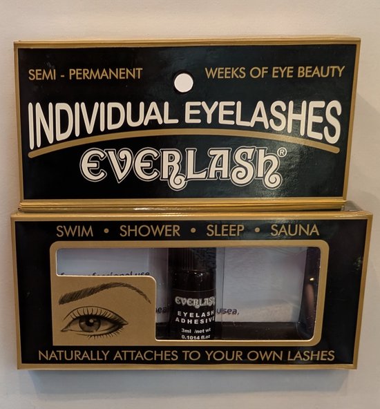 Everlash Wimperlijm Zwart - Voor individuele wimper-extensions - 7 gram ...