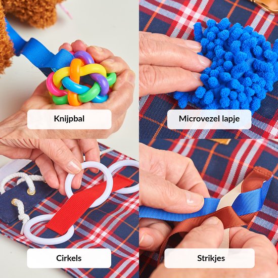 Fidget Muff voor Ouderen - Sensorische Fidget Deken en Muff – Friemel ...