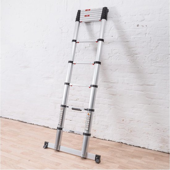 STIER - Telescopische Ladder - Premium - 3,2 m - 11 Sporten | bol