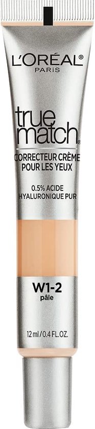 L'Oréal True Match Eye-Cream In A Concealer - W1-2 Fair | bol
