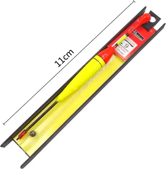 Dobberset - vis dobber - hengelsport - witvis - 3 delig - albatros ...