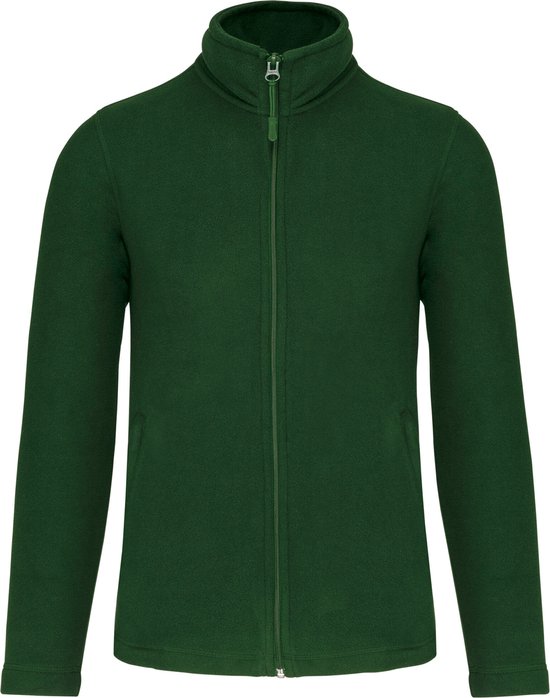 WK. Designed To Work Microfleece Vest Met Rits WK903 - Forest Green - L ...