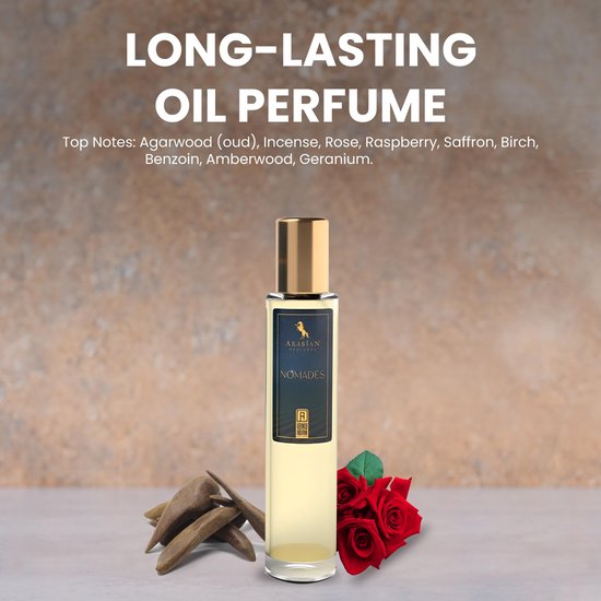 FR331 NOMAD Roll-on parfumolie | Geconcentreerde geurlichaamsolie | Langdurig parfum... | bol