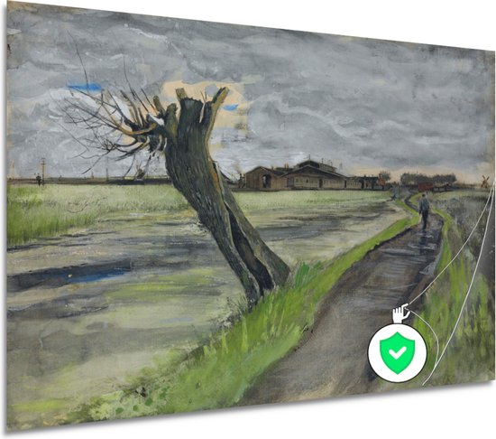 Knotwilg - Vincent van Gogh wanddecoratie - Boom wanddecoratie - Poster ...