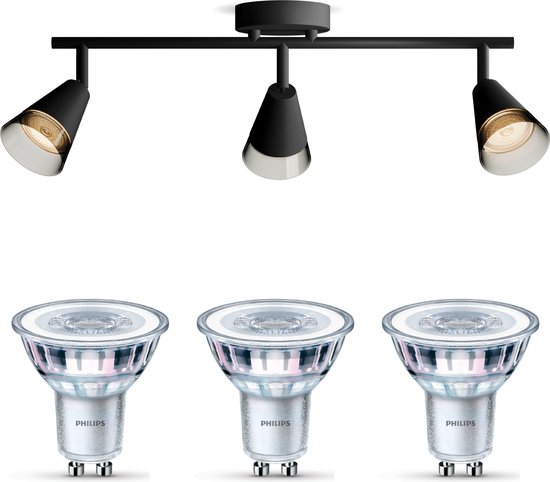 Philips Cleft Opbouwspots - Plafondspots Incl. SceneSwitch GU10 LED ...