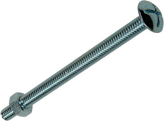 4X SAM Kachelbout + moer verzinkt 6x80mm D1 816298 | bol