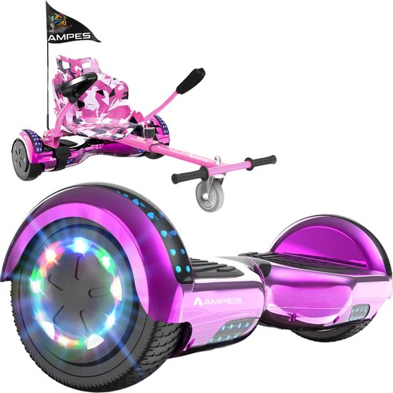 Ampes Hoverboard - Bluetooth Speaker - 24V 4.0 Ah Accu - Oxboard - 12 km/h - UL2272... | bol