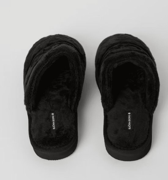 Bjorn Borg Dames Pantoffel Homy Black ZWART 40 | bol
