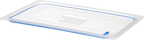 HENDI Deksel voor GN containers – luchtdichte afsluiting – transparant – 530x325 mm | bol