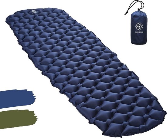 Ultralichte Isomat Camping Slaapmat - Klein Pakformaat - Opblaasbaar ...