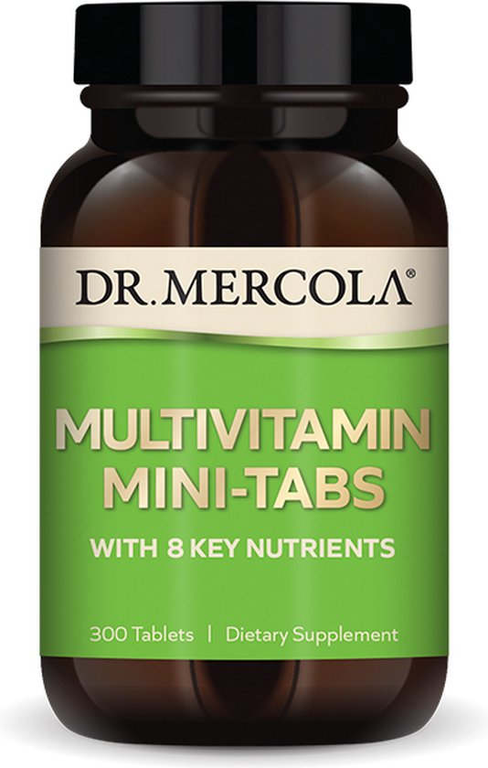 Dr. Mercola - Multivitamin Mini-Tabs - 300 tabletten | bol