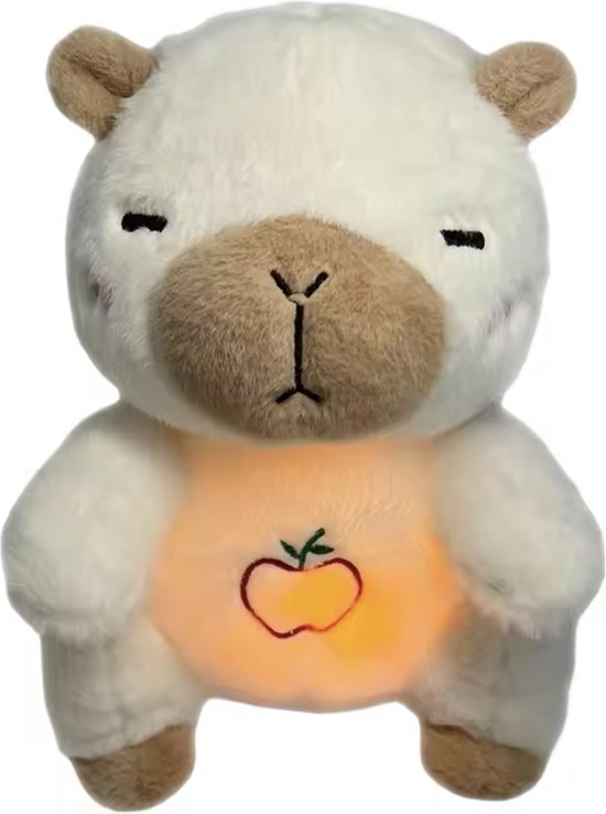Bedtijd Knuffel - 4 Standen - Rustgevende Capybara Knuffel ...