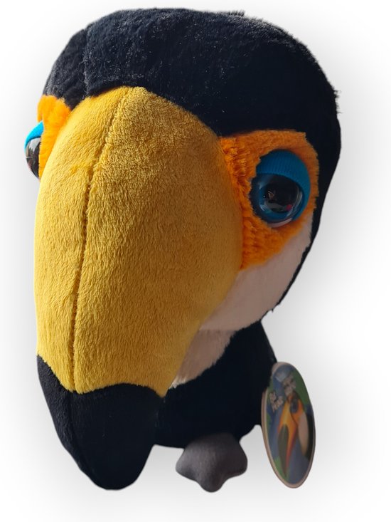 Knuffel Big Head Pluche Toekan, 22cm | bol