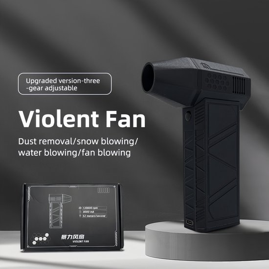 Turbo Fan Gewelddadige Ventilator, Handheld Turbo Fan High Power ...