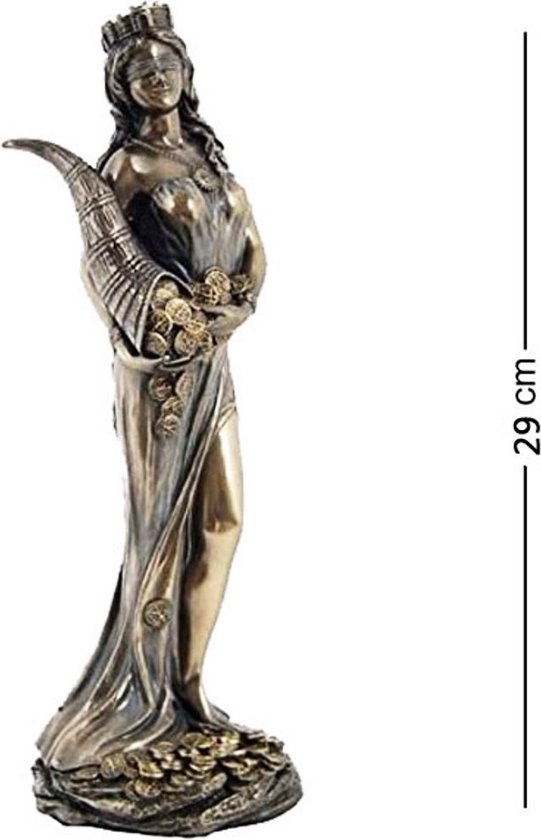 Veronese Design beeld/figuur - Fortuna Romeinse Godin van het Geluk-Lot ...