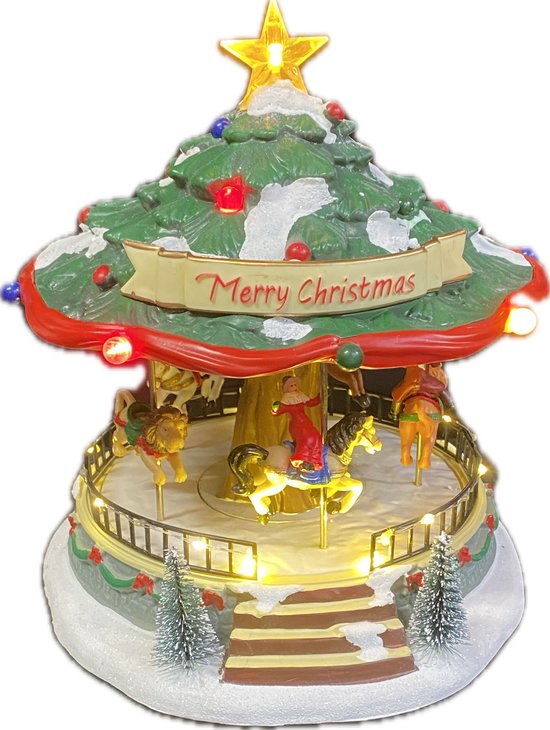 Kersthuisjebestellen - Carrousel - Carousel - Draaimolen - Flashing ...