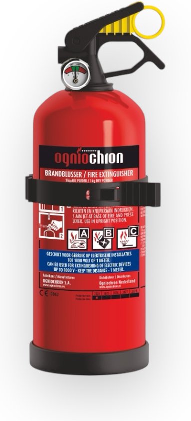 Ogniochron ABC Poederblusser 2 kg - brandblusser - poederbrandblusser ...