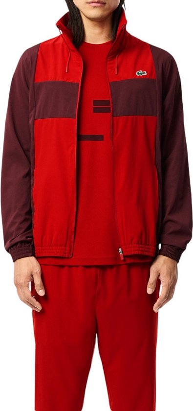 Lacoste Heren Trainingspak Rood WH2522/IE8 | bol