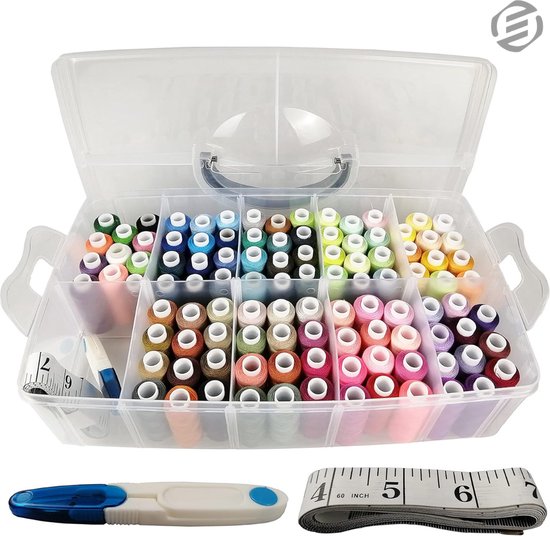 Naaigaren Doos - Complete Naaigaren Set voor Naaimachine | bol