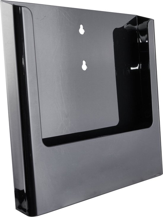 A4 Zwarte Wandfolderhouder / Brochurehouder / Houder Met Boorgaten ...