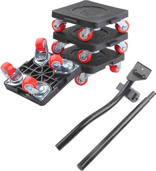 Professionele meubellifter met 4 schuivers en 360° rotatie, ideaal voor ...