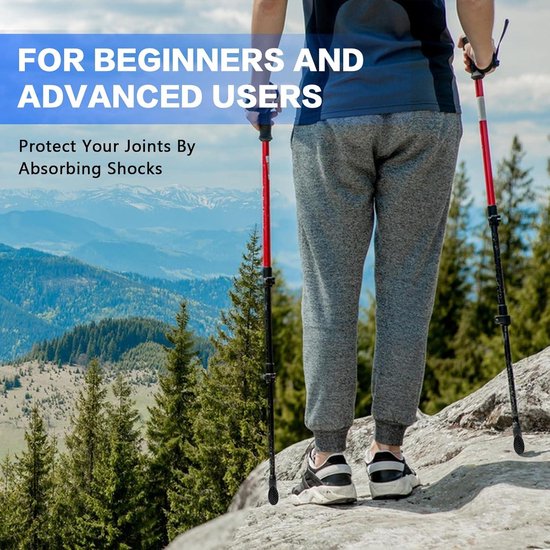 Wandelstok rubberen buffers voor Nordic Walking-stokken ...