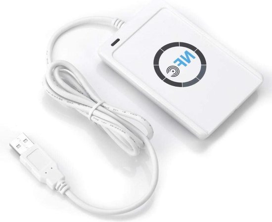 RFIDNFC Reader Fast NFC Writer ISO 14443A/B Vrije Software (Wit) | bol