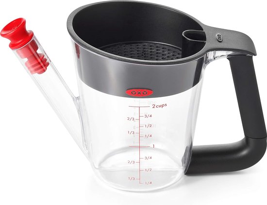 OXO Good Grips kleine vetafscheider, 500 ml - vaatwasserbestendige ...