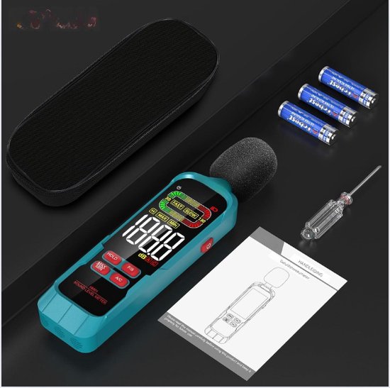 Decibelmeter - Geluidsmeter - Db Meter - Digitaal - Geluidssterkte ...