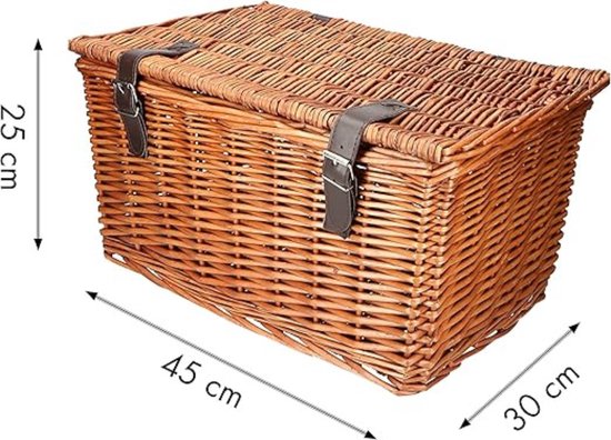 Equivera Fietsbak - Fietsmand - Fietskrat - Fiets Mand - Fietsmanden ...