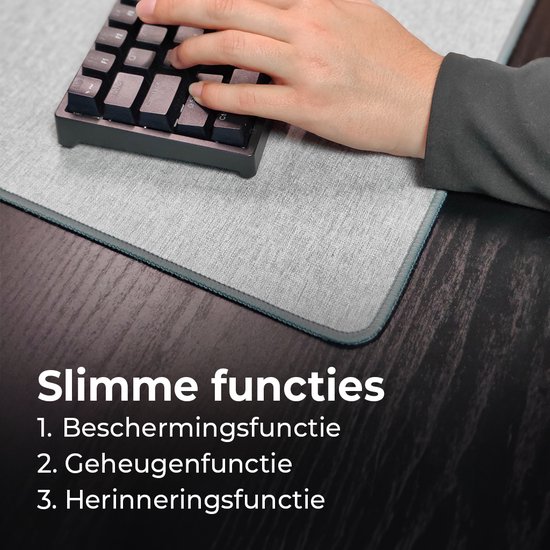 Levely - Verwarmde XXL Muismat - Verwarmde Katoenen Bureauonderlegger ...