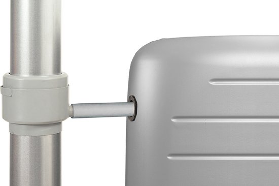 Graf regenton Cubus 1000 L grijs - met kraantje-met vulautomaat voor ...