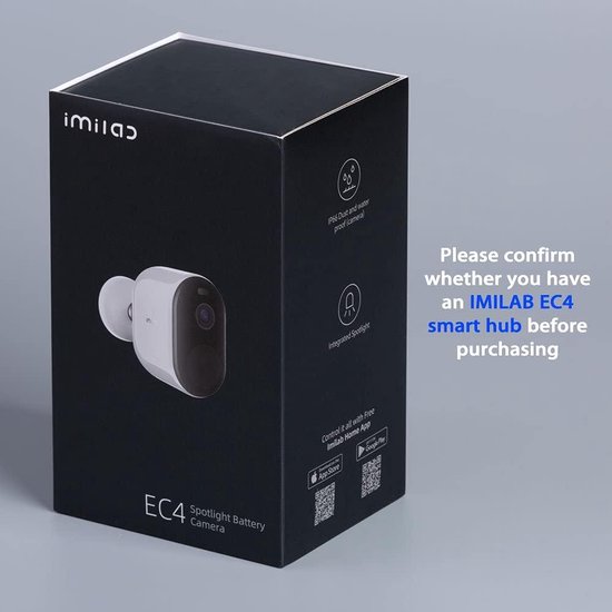 Spycam / Spioncamera 4MP Security Camera EC4 - Bewaking voor Binnen en ...
