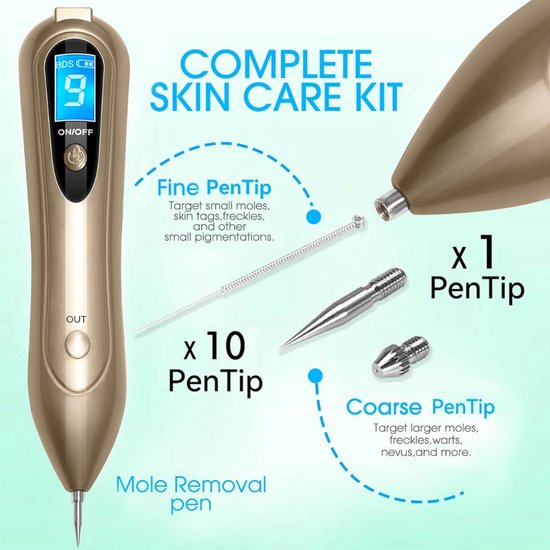 Equivera Laser Plasma Pen - Huidverzorging - Gezicht - Huid - Donkere ...